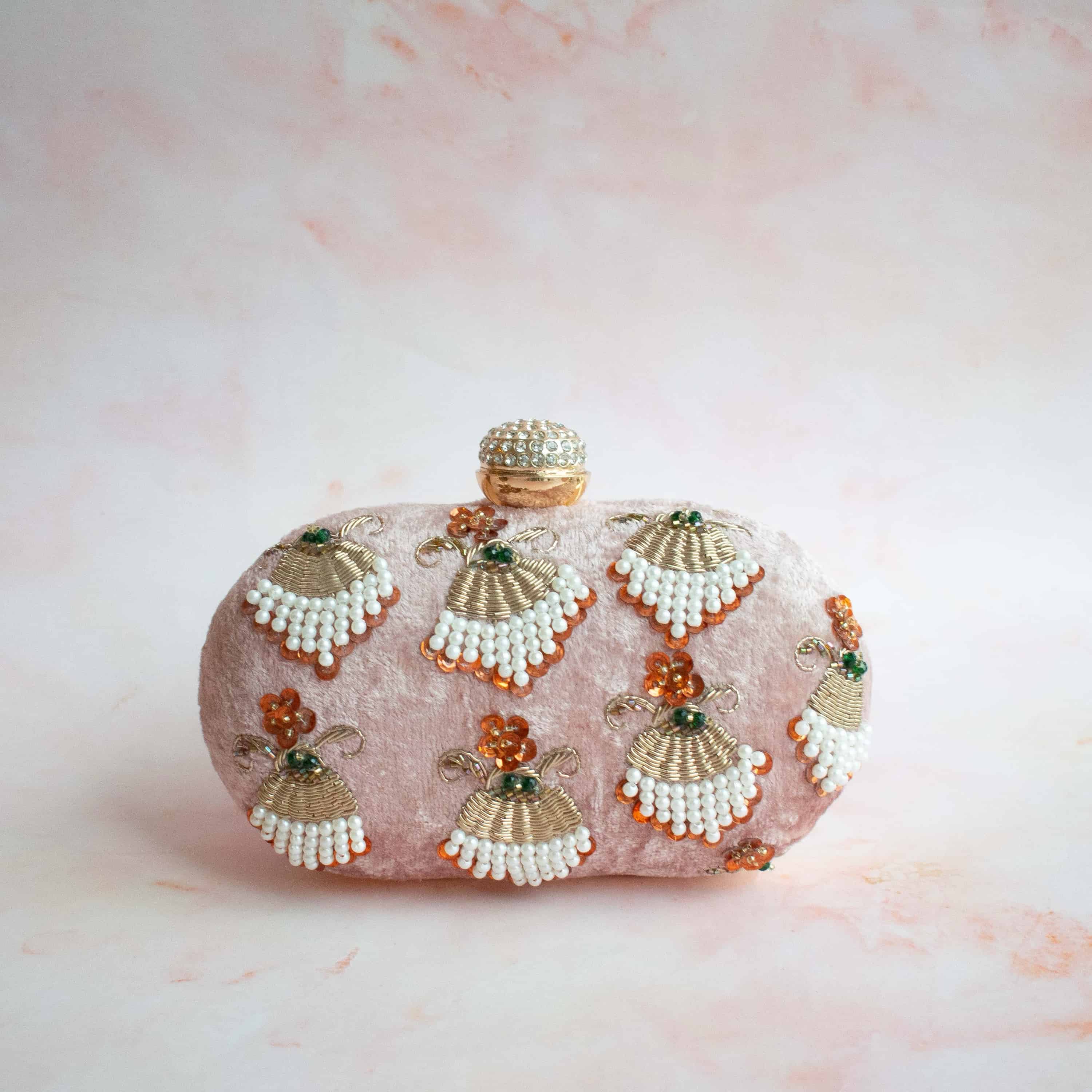 PRE-ORDER - Vaniya (Dusky Pink Velvet) – Atiya Choudhury